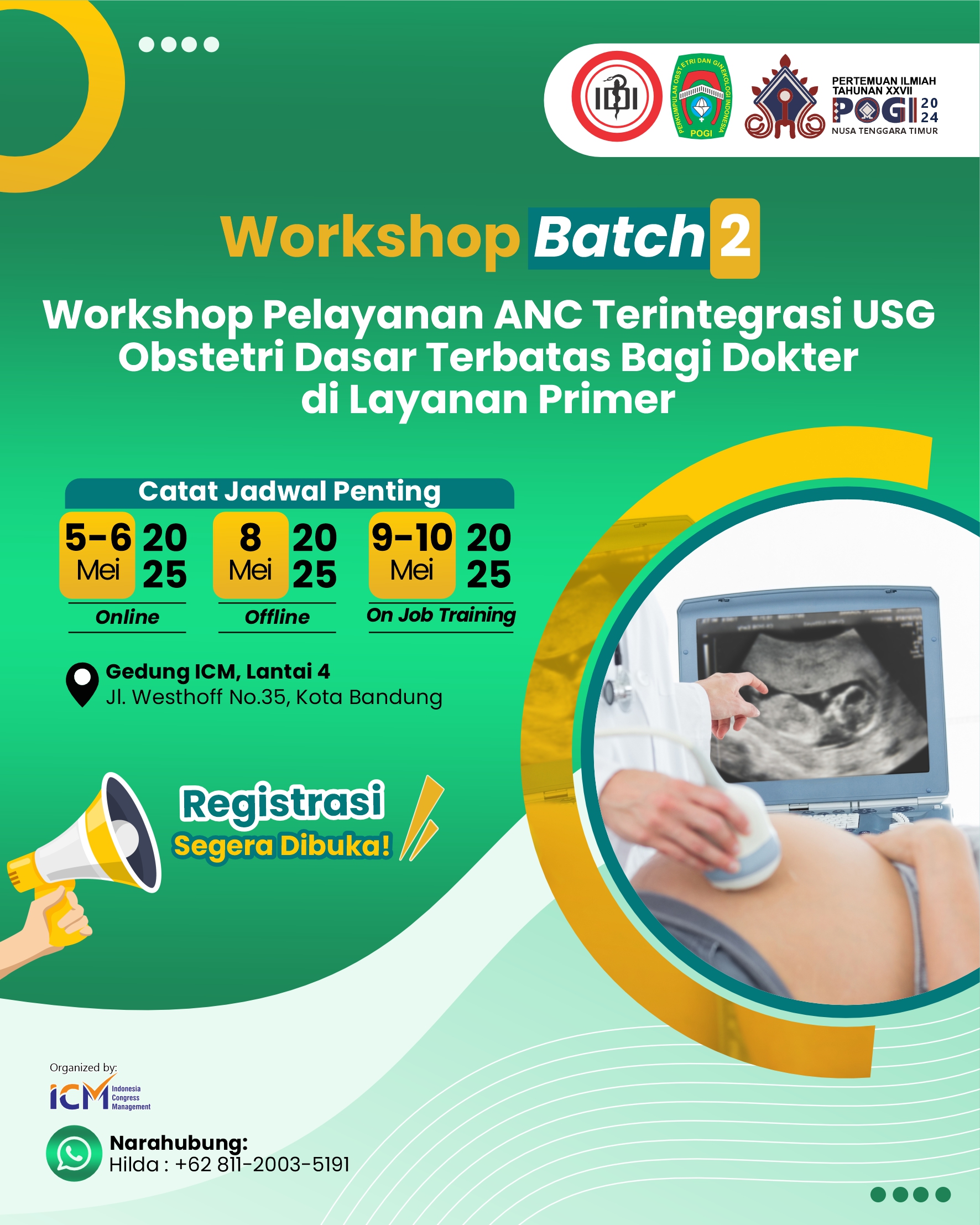 Workshop Batch 2 - ICM